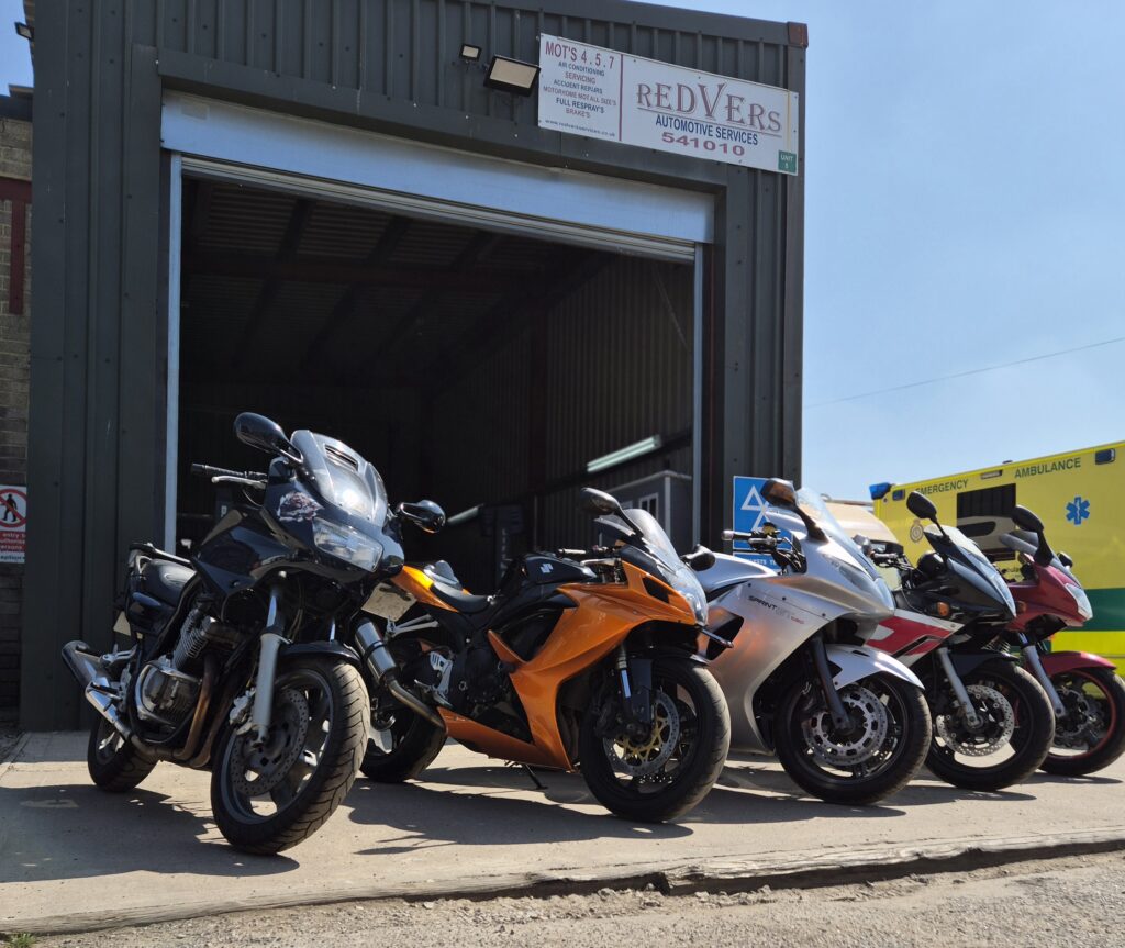 Motorcycle Mot Swindon - Redvers 01793 541010 Motorcycle Mot Moped Mot ...